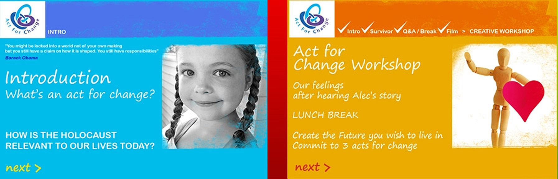 Act for Change | Codastar Ltd