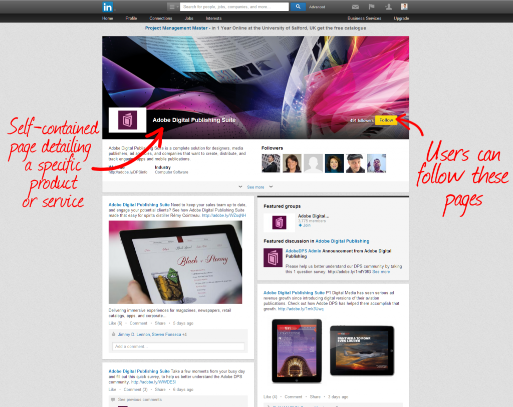 LinkedIn Company Page Design | Codastar Ltd