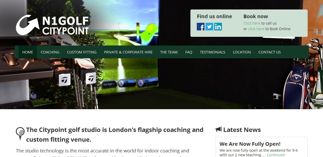 Citypoint Golf Studio | Codastar Ltd