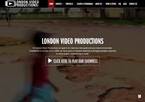 London Video Productions, Responsive Website | Codastar Ltd