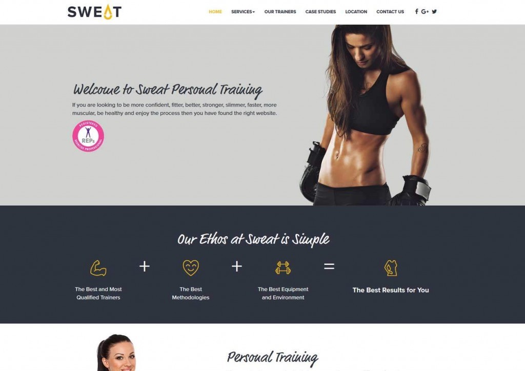 Sweat Training | Codastar Ltd